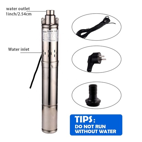 Buy High Pressure Irrigation 2 Inch Electric Powered Water Submersible ...