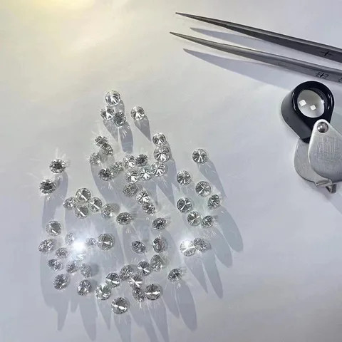 Buy High Quality Cvd Hpht Melee Loose Lab Grown Diamonds Factory ...