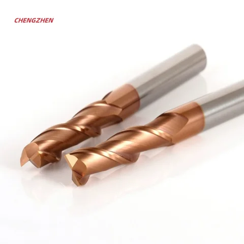 Buy Hrc56 Carbide End Mill For Steel Anca R0.5r1.0 Carbide End Mill ...