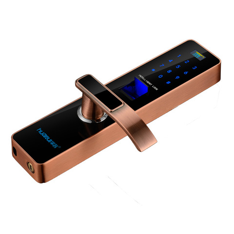 Buy Huarui Hr609 Smart Lock Biometric Fingerprint Attendance Machine ...