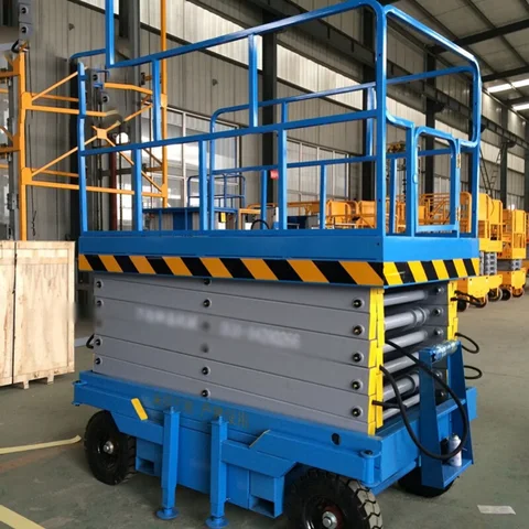 Buy Hydraulic Scissor Lift 15.7m Scissor Forklift Table Aerial Work ...