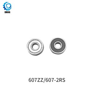 Buy Iso Certificate 607 7x19x6mm Ceramic Ball Bearing With Nylon Cage ...
