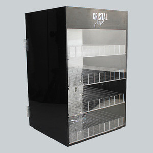 Buy Lockable Vape Store Display Showcase For Vape Juice 30ml/45ml 4 ...