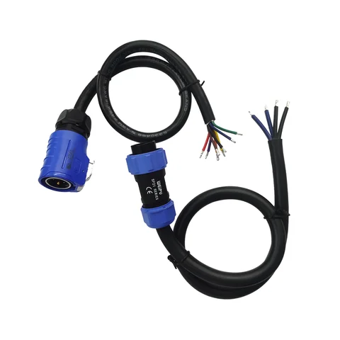 Buy Lp20 3pin Pvc Insulated Connector Plugs & Sockets Sjt 14awgx3c ...