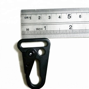 Buy Matt Black Wholesale Army Steel Gun Sling Clips Tactical Steel 1 ...