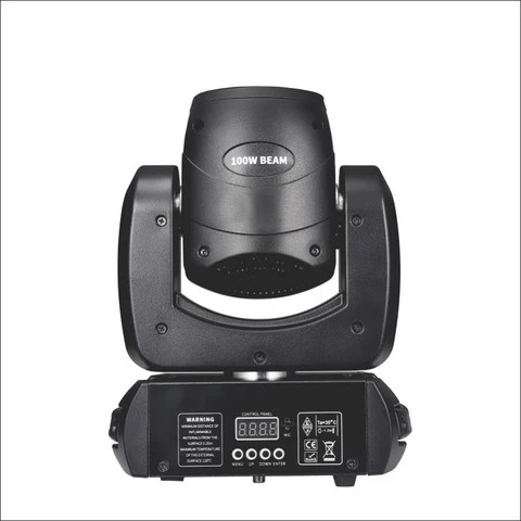 Buy Mini 100w Led Beam Moving Head High Brightness Powerful Beam Effect ...