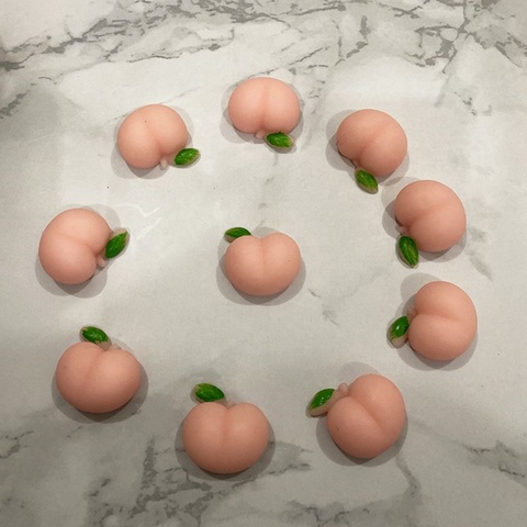 Buy New Design Peach Squishy Toy 3d Kawaii Eco-friendly Soft Mochi ...