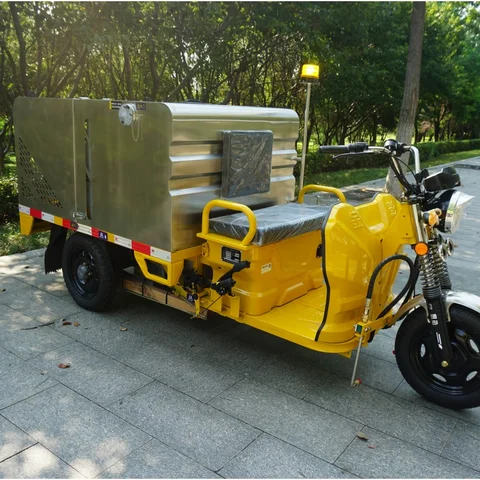 Buy New Design Three Wheels Street Garbage Cleaning Electric Tricycle ...