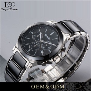 Buy New Products Fancy Custom Ceramic Quartz Mens Mechanical Watch With ...