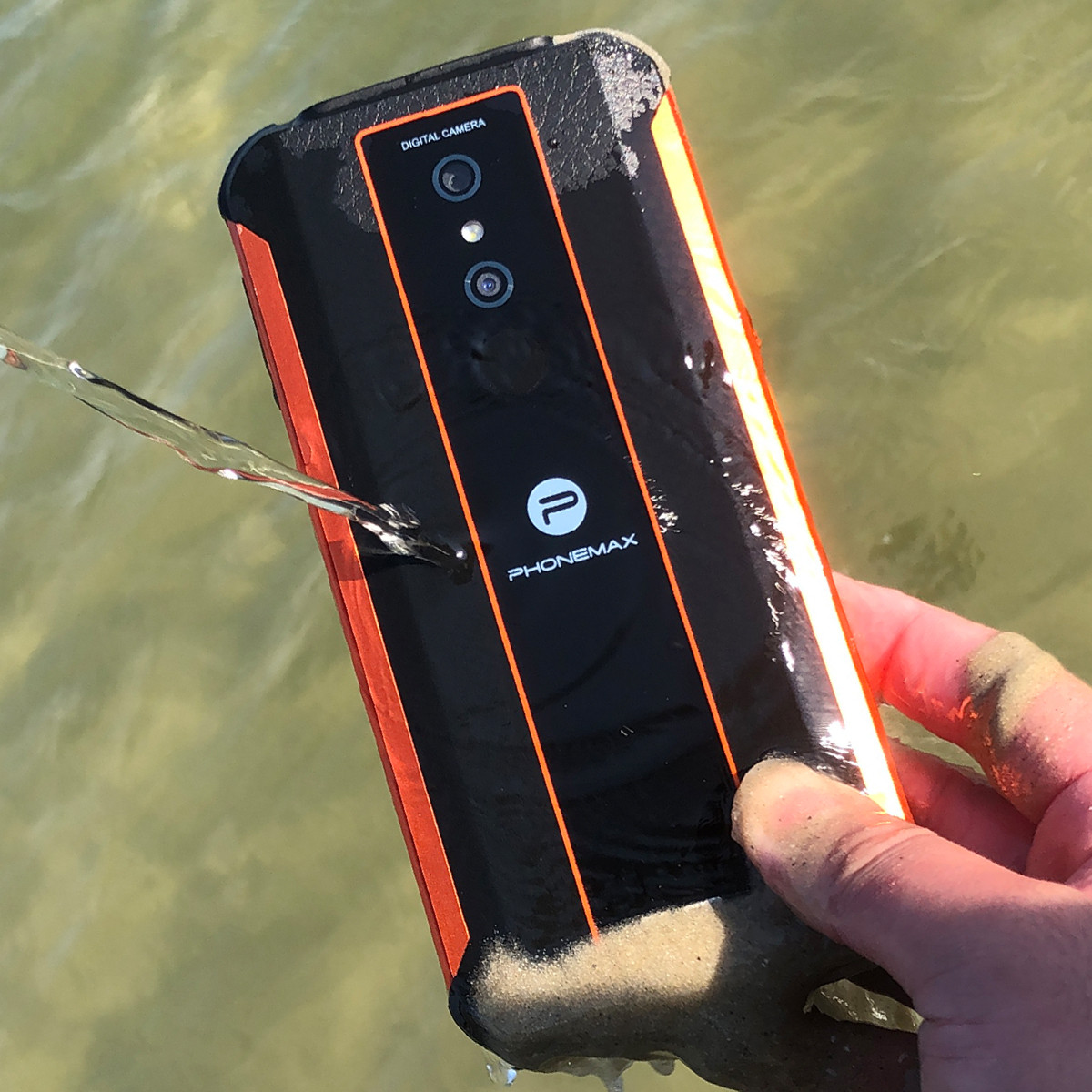 Buy Nfc Android Unlocked Full Perforated Screen Outdoor Smartphone ...