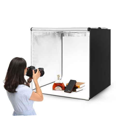 Buy Photography 80cm Photo Box Photo Studio Assembled Shooting Box ...