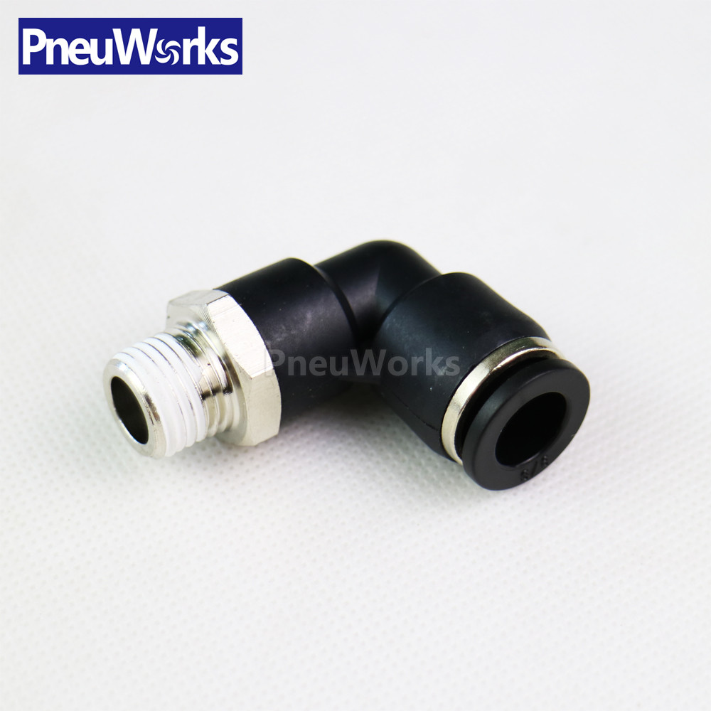 Buy Pl6-m5 Series Thread Elbow Pneumatic Fitting / Pl Air Fitting from ...