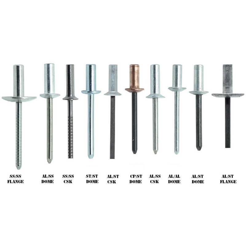 Buy Popular Protruding Head Break Pull Mandrel Closed End Blind Rivets ...