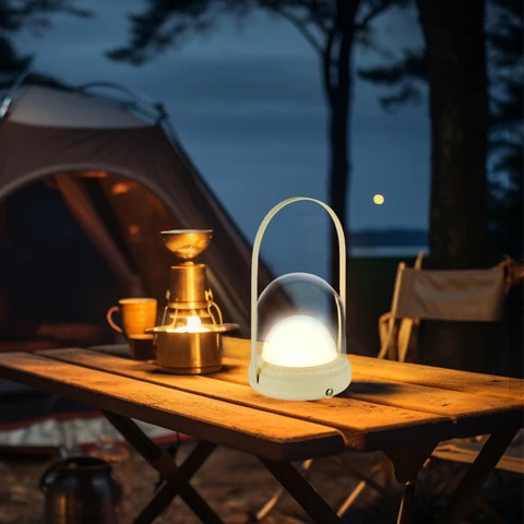 Buy Rgb Color-changing Lantern Handle Portable Led Rechargeable Table ...