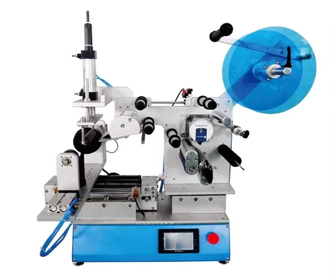 Buy Semi-automatic Plane Labeling Machine Rolling Type Self-adhesive ...