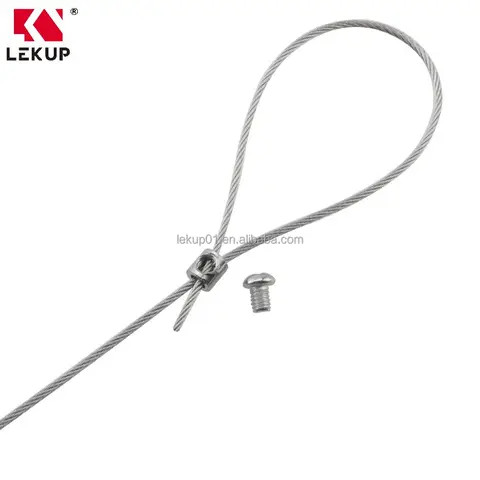 Buy Steel Wire Rope Cable Clamp Double Hole Stainless Steel Clips Clamp ...