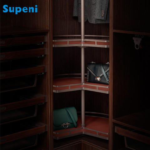 Buy Supeni Clothes Accessories Dryer Rack Double Layer Rotating Basket ...