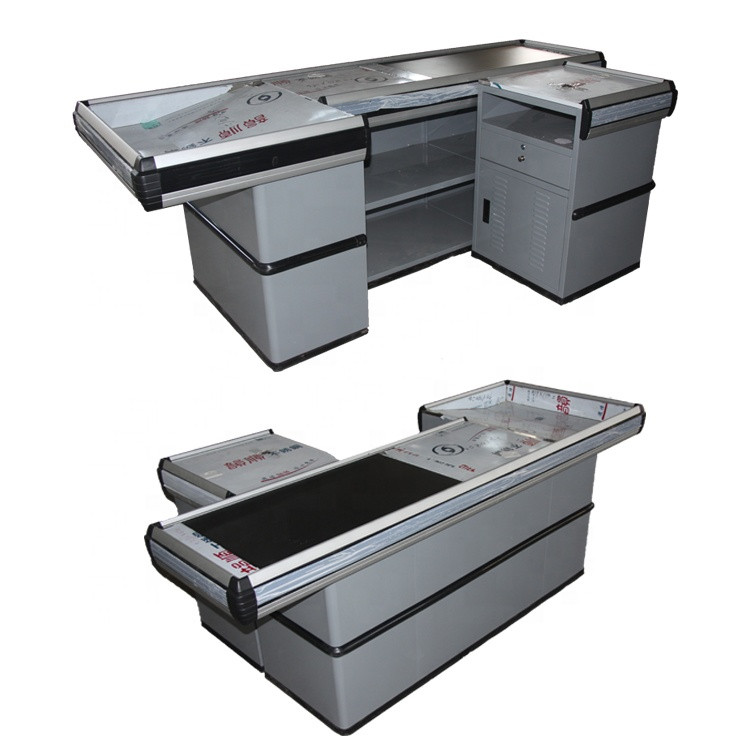 Buy Supermarket Retail Shop Checkout Counter Cashier Table Design from ...