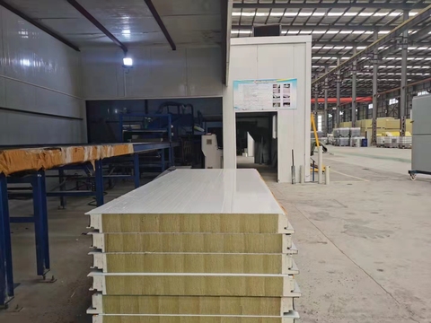 Buy Top Fire Rated Roof Panels Rock Wool/rock Wool Sandwich Panel from ...