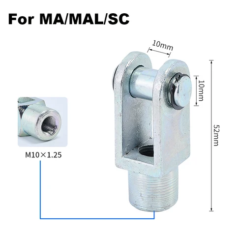 Buy Y-type Assembly Use For Air Pneumatic Cylinder Sc Series Y Bore ...