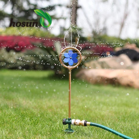 Buy Yard Irrigation Small Unique Flower Shape Garden Rotary Sprinkler ...