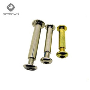 Buy Zinc Plated Carbon Steel Male And Female Screw Connecting Bolt And ...
