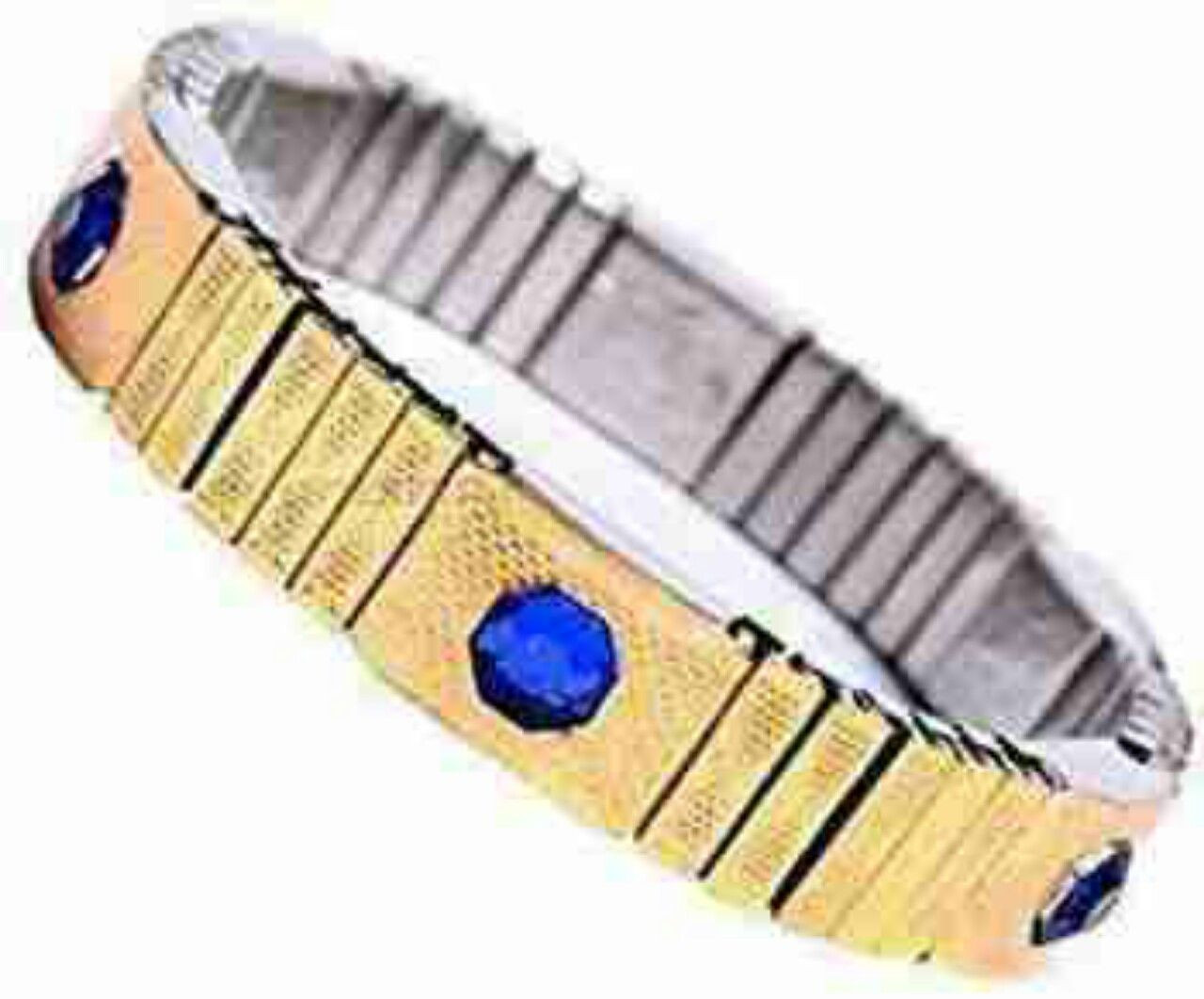 Buy Titanium Magnetic Bracelet from Natural healing center, India ...