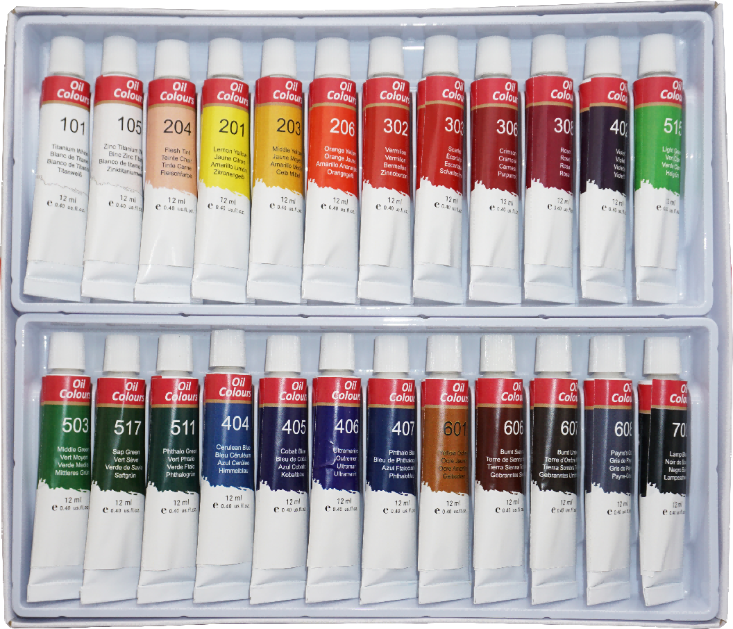 Buy Oil Paint Set 24 Colours from TIANJIN GRACE ART MATERIAL ...