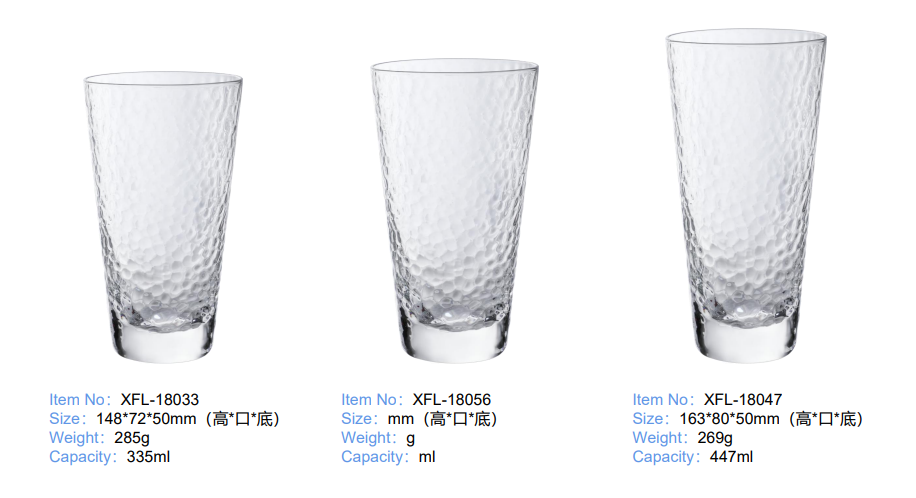 Buy Wholesale High Grade Transparent Tall Central Glass, Glassware ...
