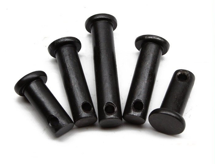 Buy High Strength Flat Head Pin Shaft With Hole Cylindrical Head Solid ...