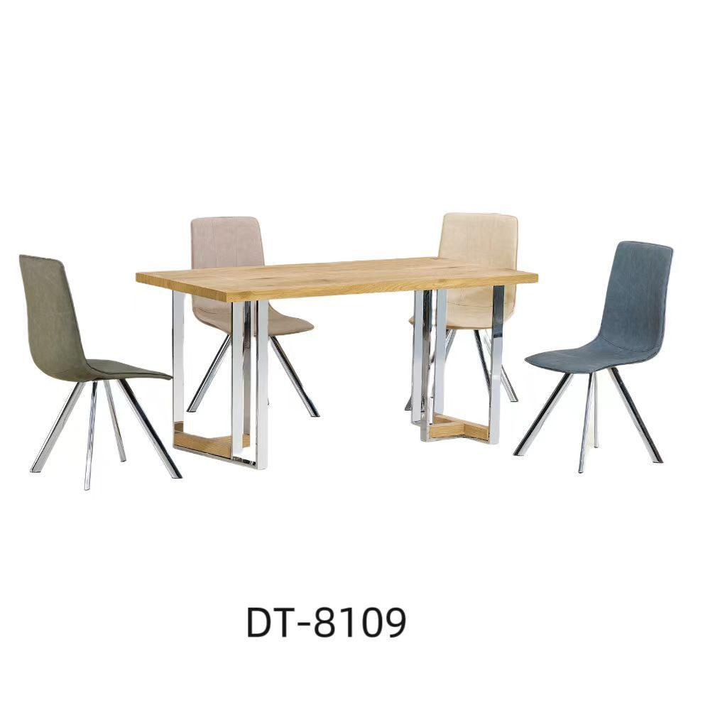 Buy Restaurant Wood Extent Rectangle Round Dining Table And Chairs ...