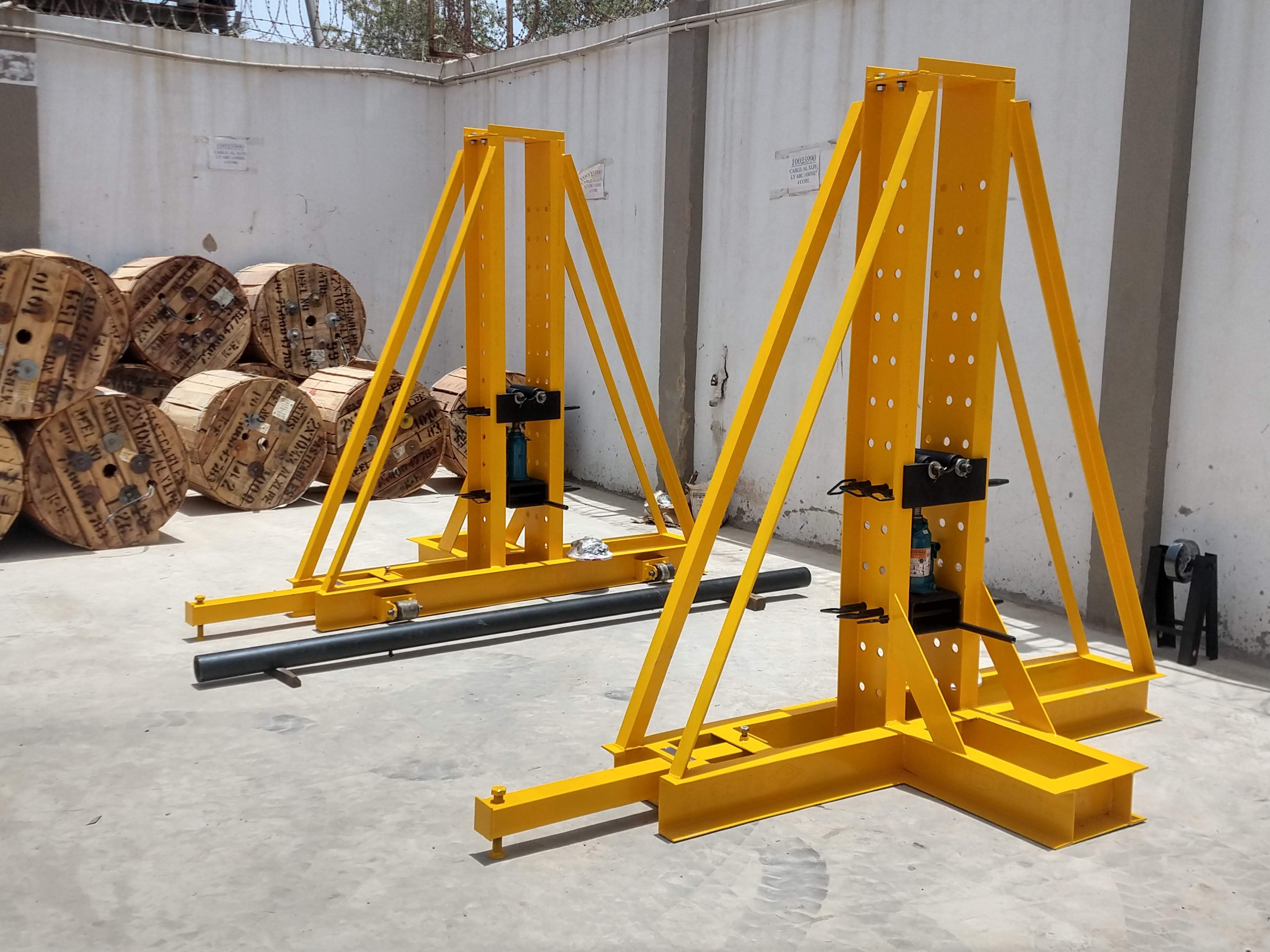 Buy Cable Drum Lifting Jack from MAGNUS High-Tech Engineering, Pakistan ...
