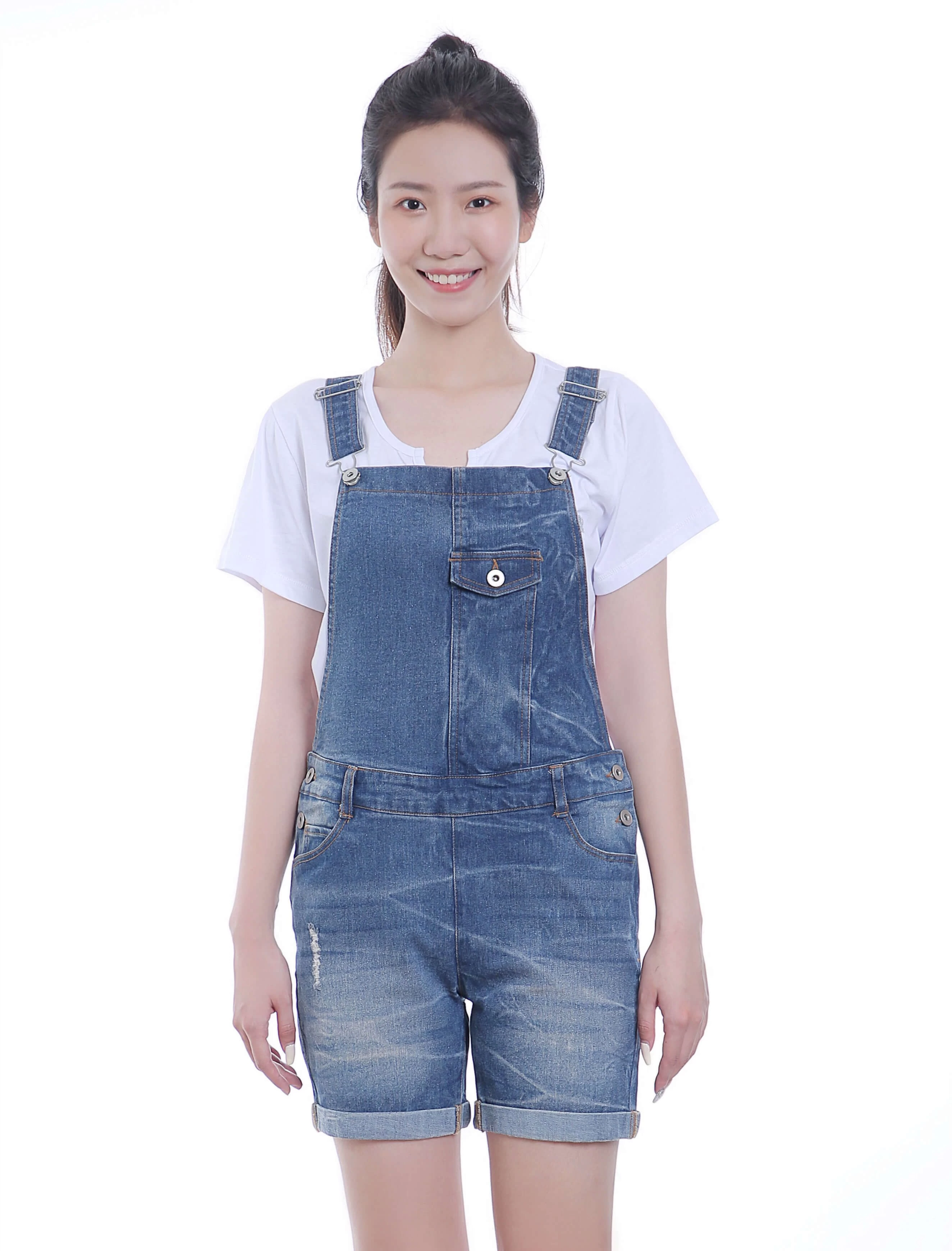 Buy Premium Quality Women's Denim Jumper Shorts from Harvest ...