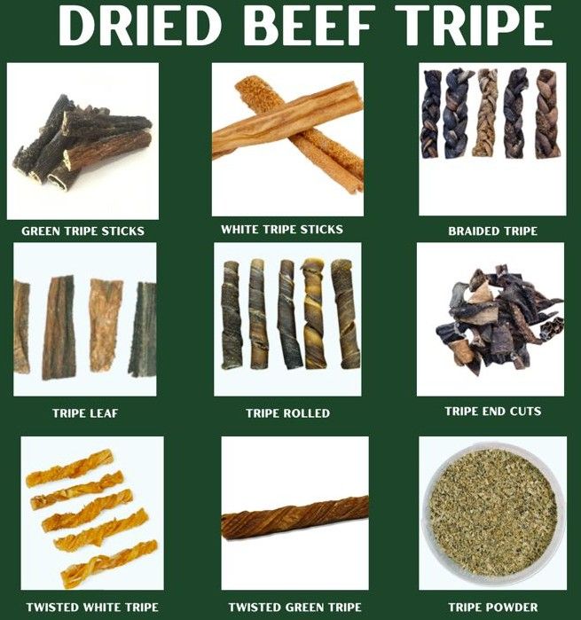 Buy Dried Beef Tripe from AUK Exports, India | Tradewheel.com