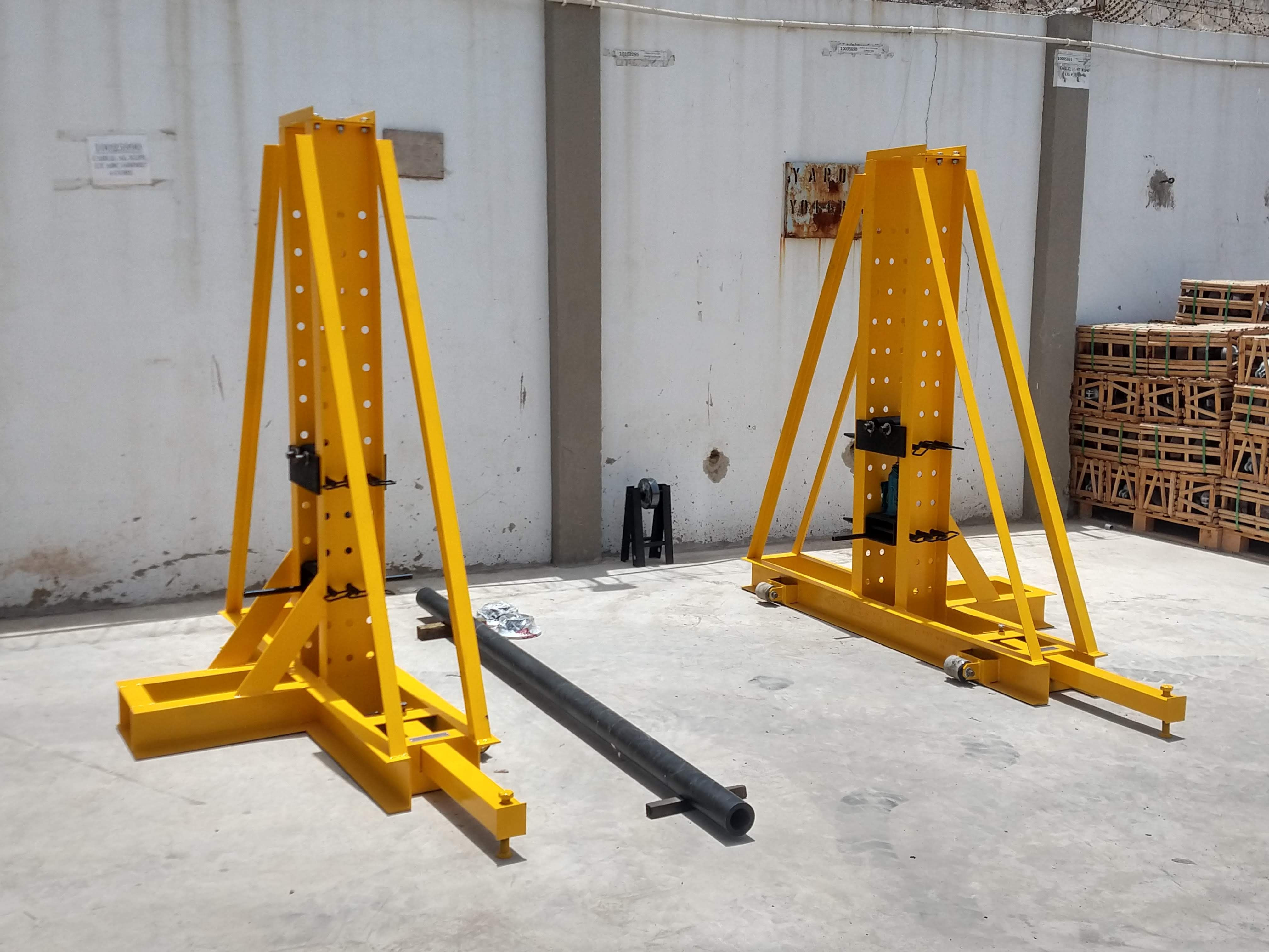 Buy Cable Drum Lifting Jack from MAGNUS High-Tech Engineering, Pakistan ...