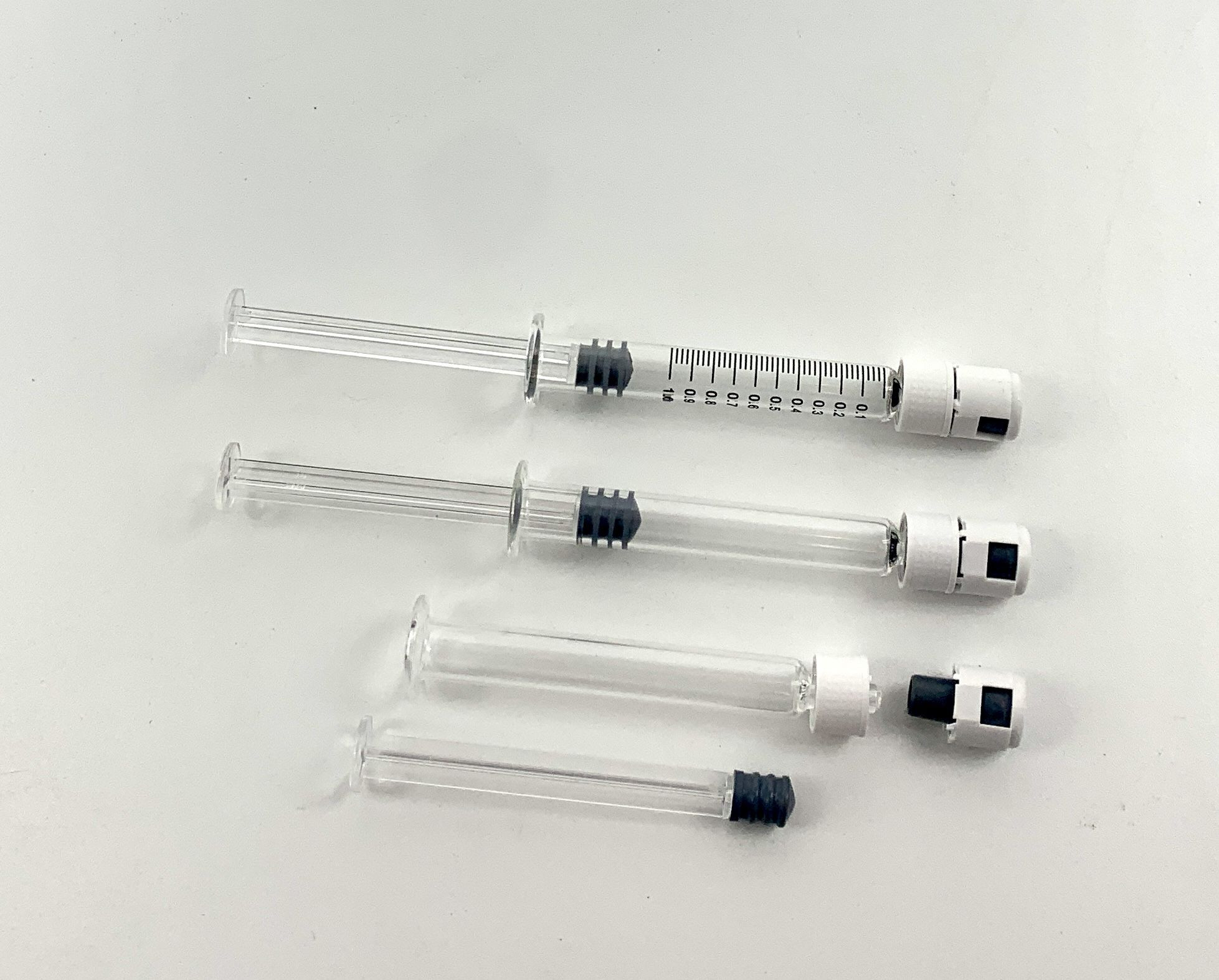 Buy Cosmetic Prefillable Glass Syringe Ovs Tip Cosmetic Syringe Eo ...
