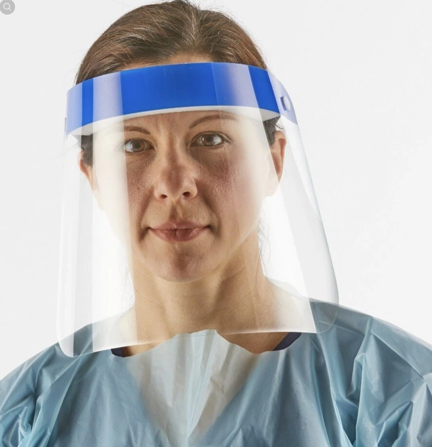 Buy Wrap-around Safety Face Shields – 200 Pieces Per Case from Be ...