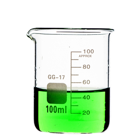Buy 1 Set Lab Borosilicate Glass Beaker All Sizes Chemical Experiment ...