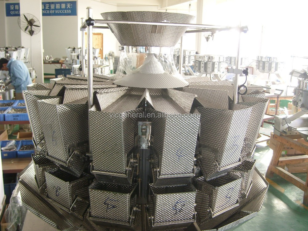 Buy 14 Hoppers Multihead Weigher For Noodles,cereal,pasta,candy,sweet ...