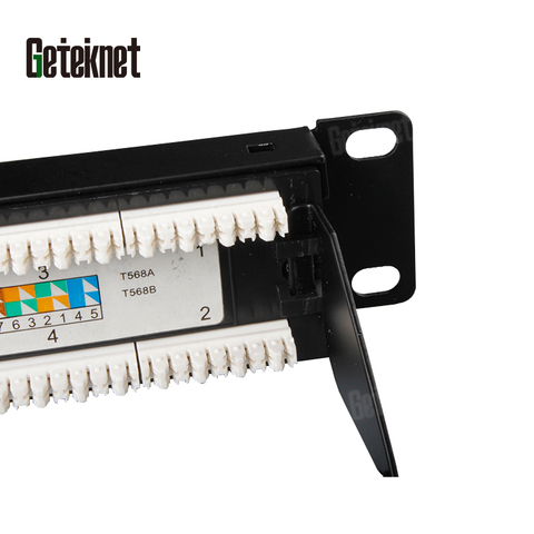Buy 24 25 50 Port Rj11 Telephone Patch Panel from Ningbo Geteknet ...