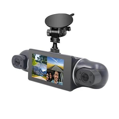 Buy 3.39 Inch Ips Screen Four-lens Vehicle Dvr Dashboard Video Recorder ...