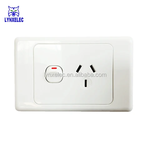 Buy Australian 2000 Series 250v 10a Double Power Point Wall Switched ...