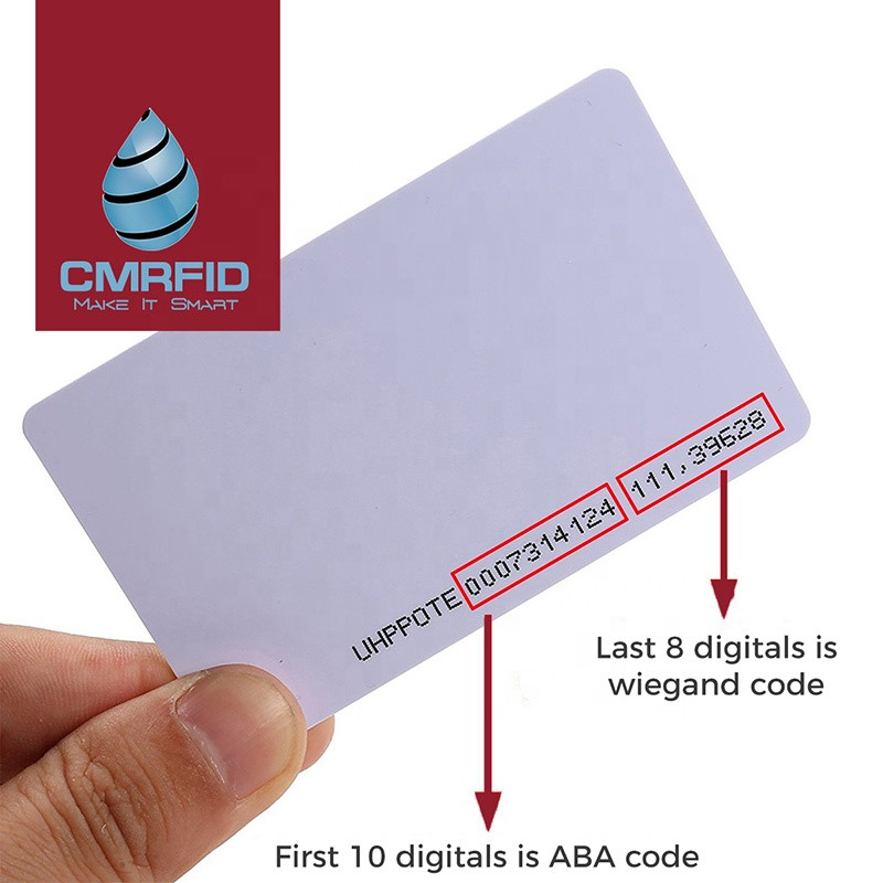 Buy Cmrfid Rfid Blank Pvc Card 125khz Rfid Em4300 Card With Smart Chip ...
