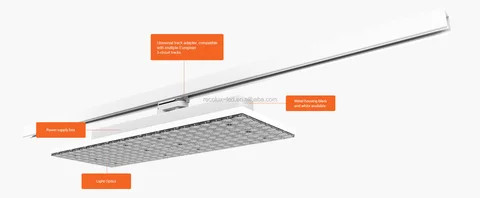 Buy Cold Storage Light Led Flat Panel Track Light Led Linear Track ...