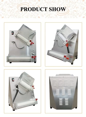 Buy Commercial Dough Press Machine Electric Dough Roller Sheeter Pizza ...