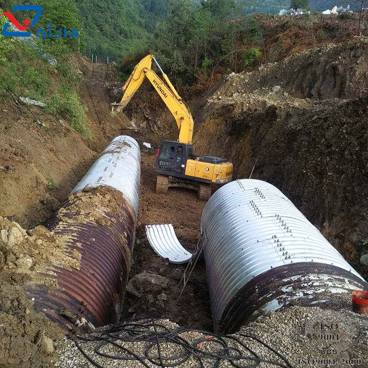Buy Corrugated Galvanised Iron Bridge Culvert, Road Culvert, Tunnel ...