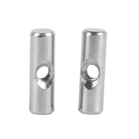 Buy Cross Groove Barrel Center Hole Dowel Hammer Insert Nut Embed ...