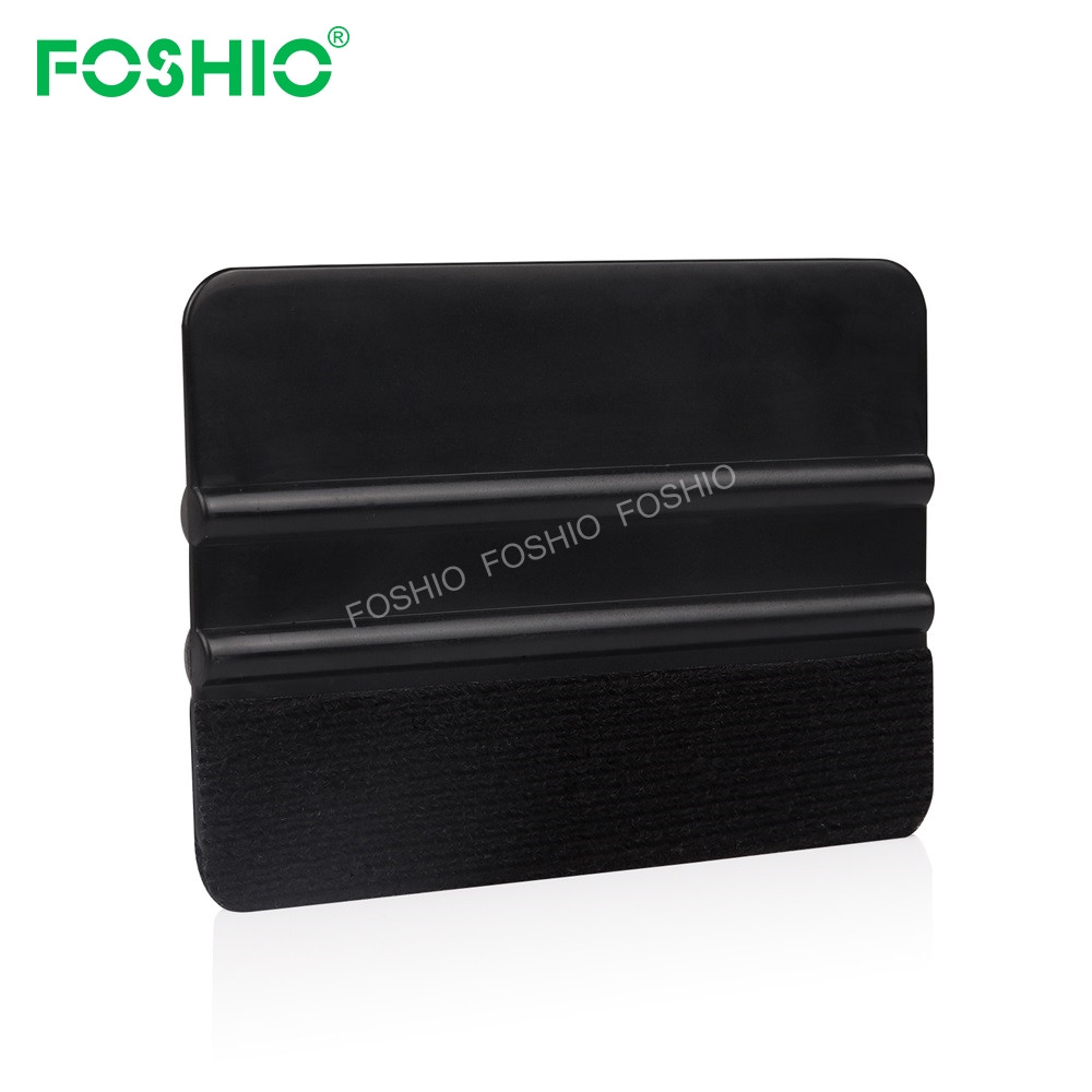 Buy Custom Logo Sign Tools Vinyl Squeegee Felt Edge Black Squeegee from ...