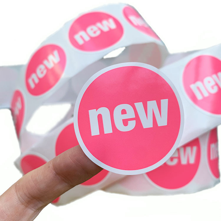 Buy Custom Waterproof Printed Sticker Label Universal New Tear Off ...