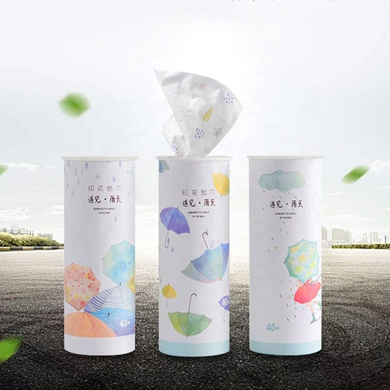 Buy Cylinder Tissue Tube Disposable Facial Tissues from INTAI ...